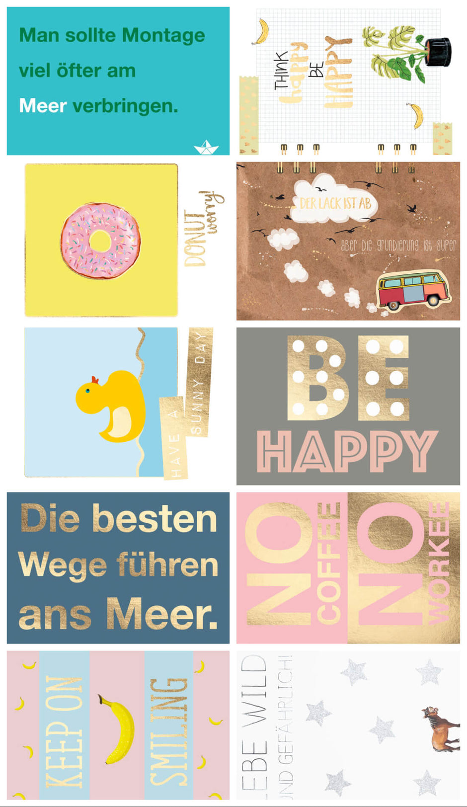 Postkarten-Sets online bestellen – Grusskartenshop